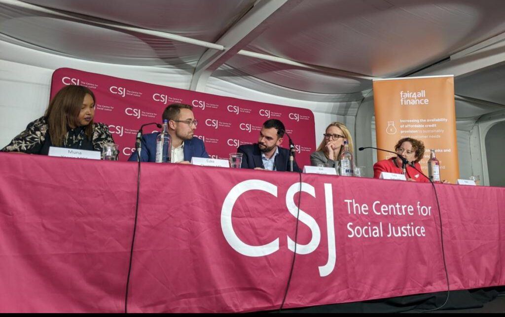 Panellist at the Labour Party Conference discussing Financing Growth ...